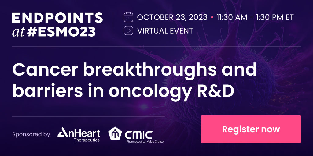 ESMO23 | Cancer breakthroughs and barriers in oncology R&D
